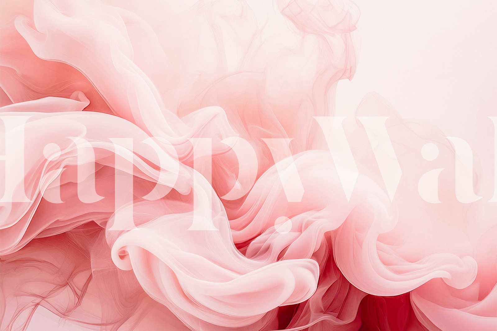 Elegant Blushing Pink Flow Wallpaper