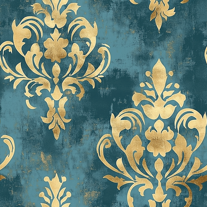 Baroque Gold Opulence Wallpaper | happywall.com