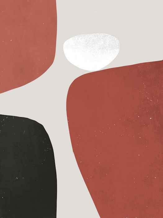 Modern Earthy Tones Wallpaper | happywall.com