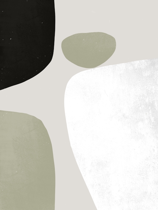 Minimalist Pebble Shades Wallpaper - Happywall