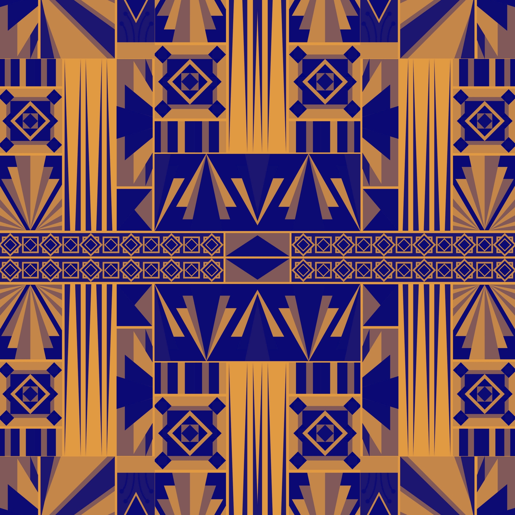 Buy Art Deco Geo wallpaper - Free shipping