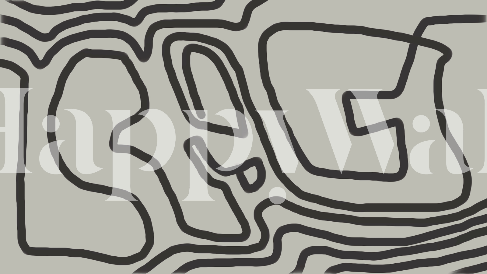 Abstract Brushwork Wallpaper - Happywall.com