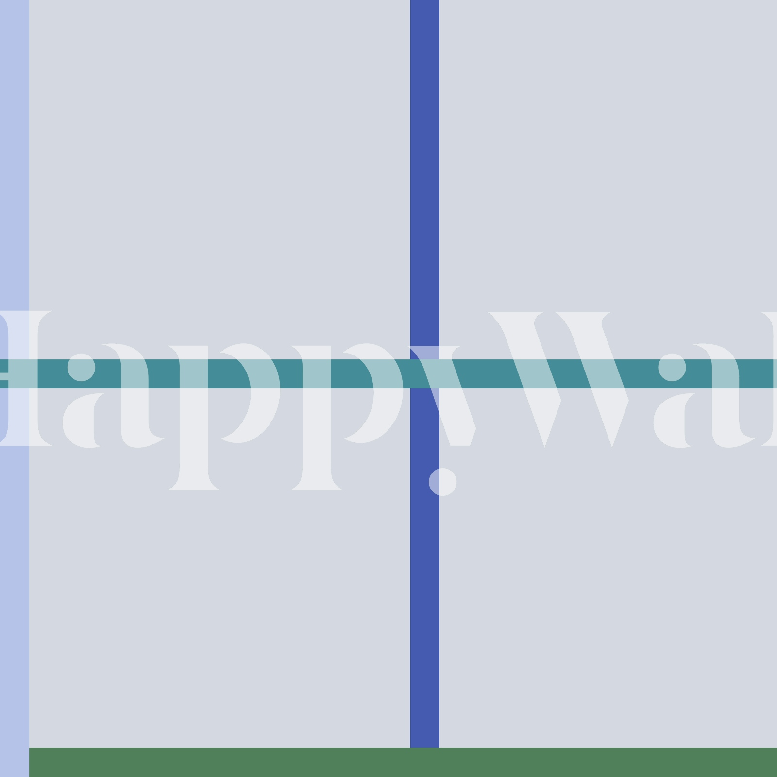 Blue Green Grid Wallpaper | happywall.com