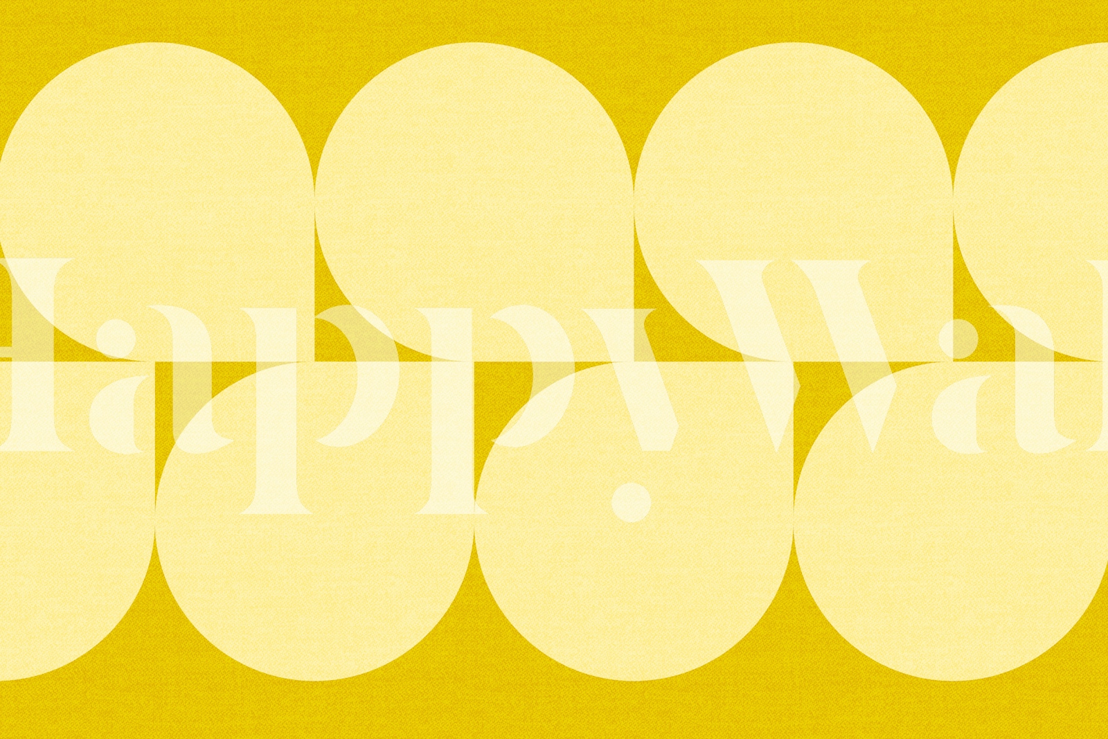 Golden Noon Geometria Wallpaper