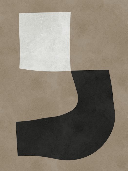 Abstract Shapes Contrast Wallpaper