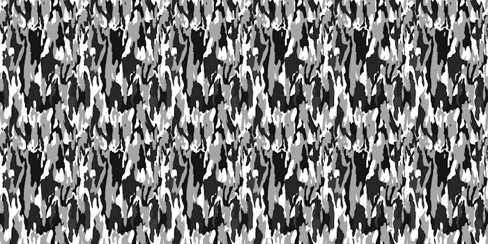 Black and White Abstract Camo Wallpaper