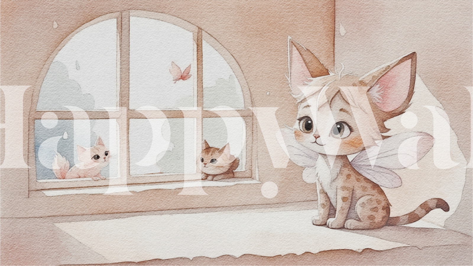 My Fairy Cat Best Friend - Happywall