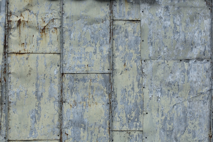 Distressed Tin Textured Wallpaper
