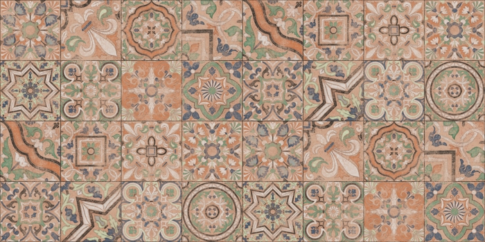 Spanish Vintage Tiles - Happywall.com