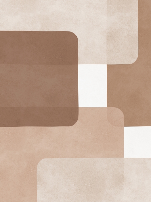 Neutral Tone Abstract Art Wallpaper