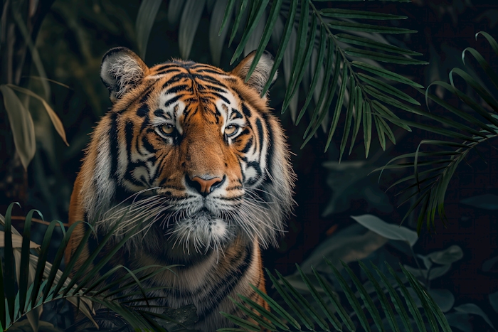 Tiger Exotic Wildlife Wallpaper - Happywall