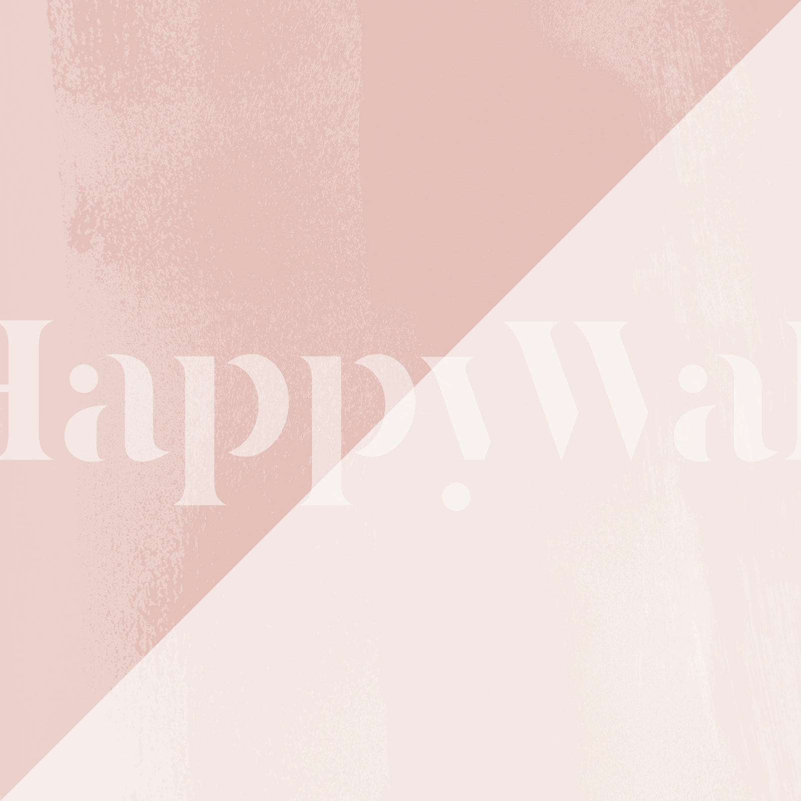 Peach Brush Triangles Wallpaper - happywall.com