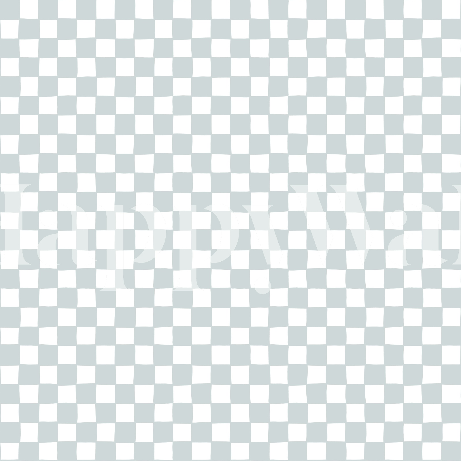 Light Blue Grey Organic Checkers Wallpaper