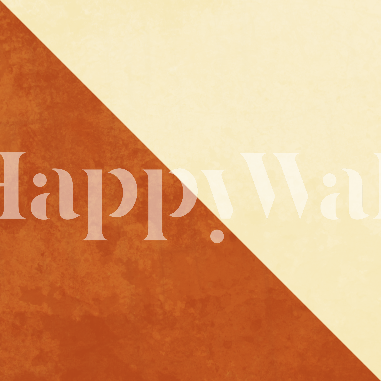 Rustic Diagonal Split Rust Wallpaper