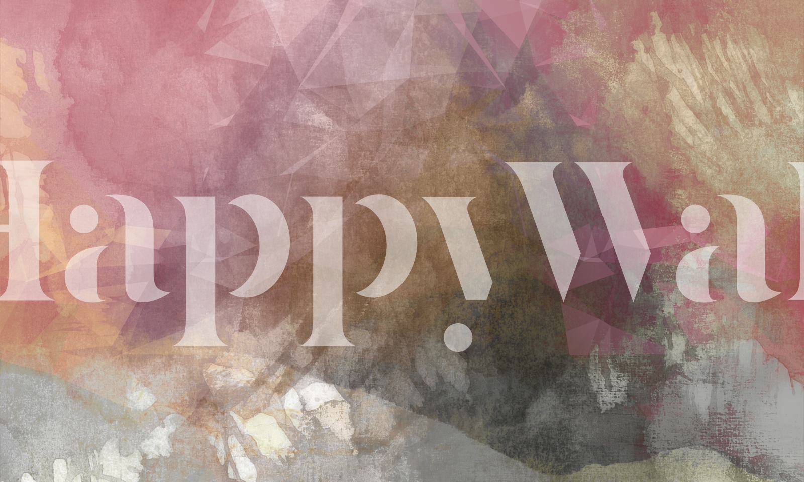 Faded Fall Garden Wallpaper | happywall.com